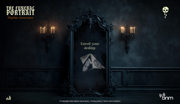 The Funeral Portrait - Official Playlist Generator